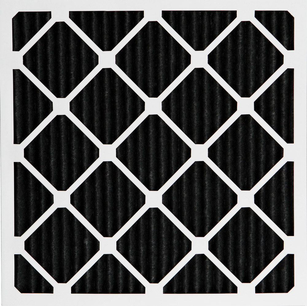 Pure Carbon Pleated Air Filters, 12"x12", Set of 12 - Contemporary ...