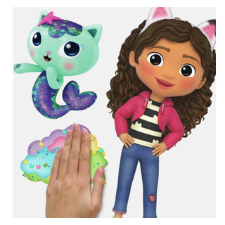 Gabby'S Dollhouse Peel And Stick Wall Decals - Traditional - Wall ...