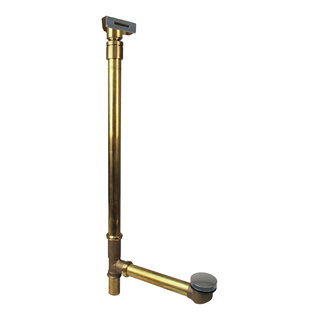 22" Ball Joint Linear Overflow With ADA Approved Tip-Toe Drain - Modern ...