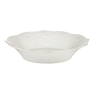 Lenox French Perle White Individual Pasta Bowl - Traditional - Serving ...