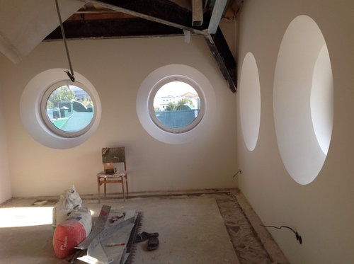 Curtains for round windows