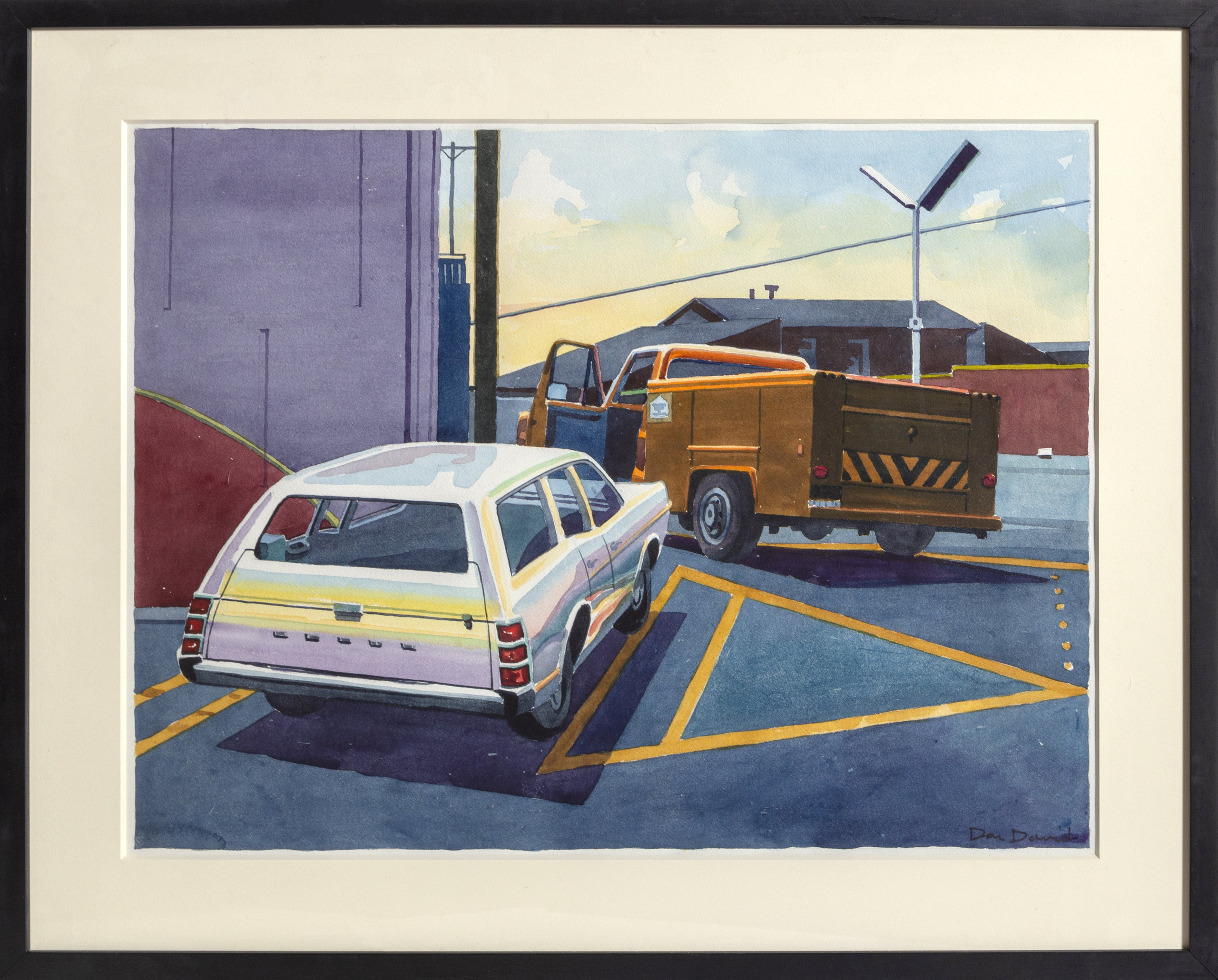 Dodge and Truck, Don David, 24x18 - Contemporary - Paintings - by ...