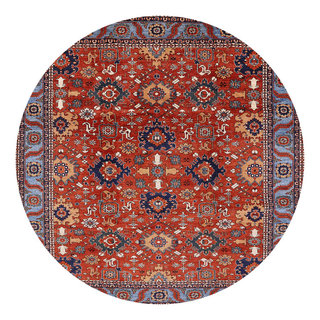 Ahgly Company Indoor Rectangle Mid-Century Modern Area Rugs, 5' x 7', 6 ...