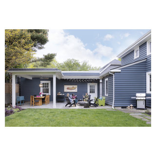 Elizabeth & Aaron's 1918 Colonial Revival - Traditional - Patio ...