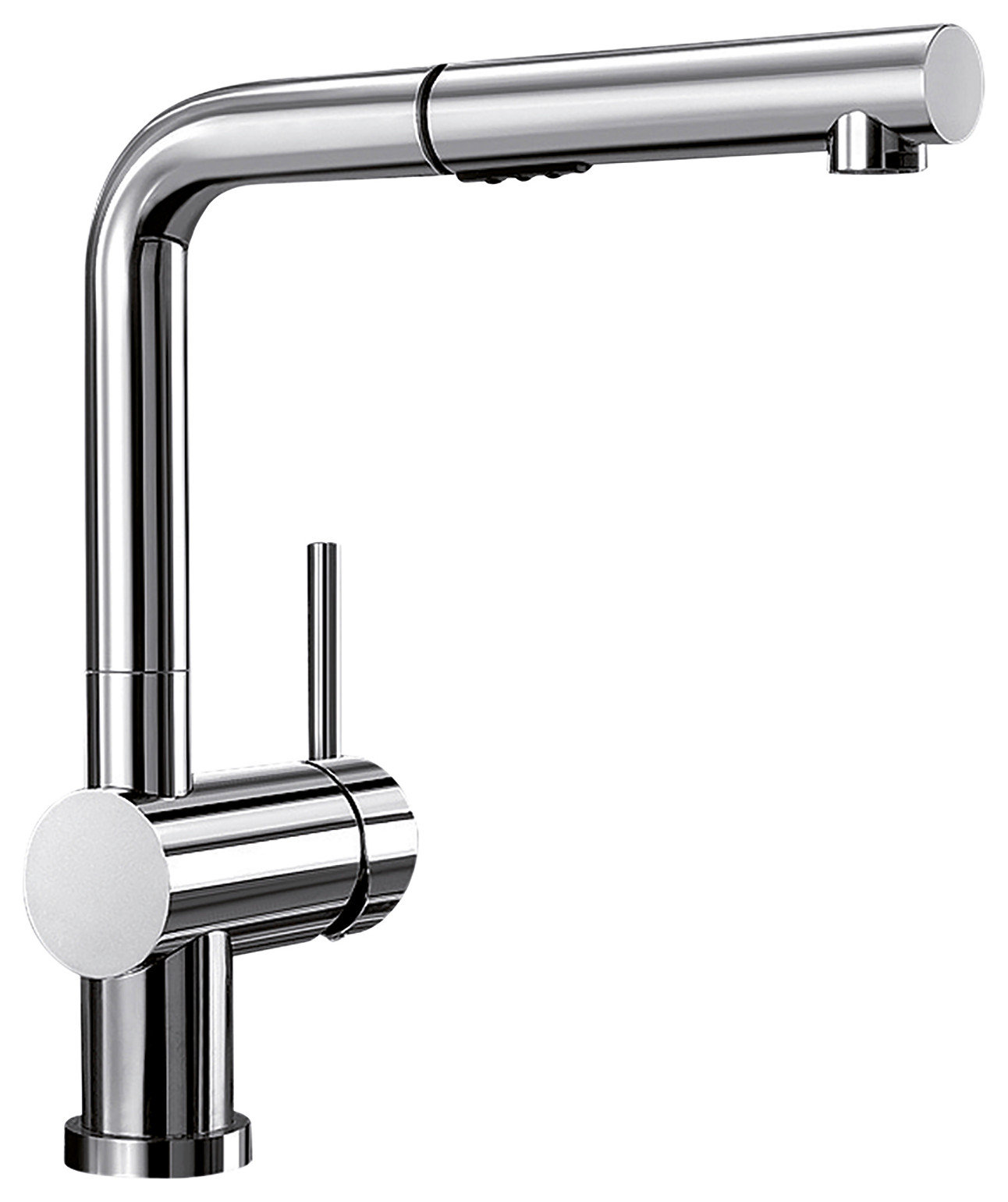 Linus Dual Spray Pullout Chrome - Contemporary - Kitchen Faucets - by ...