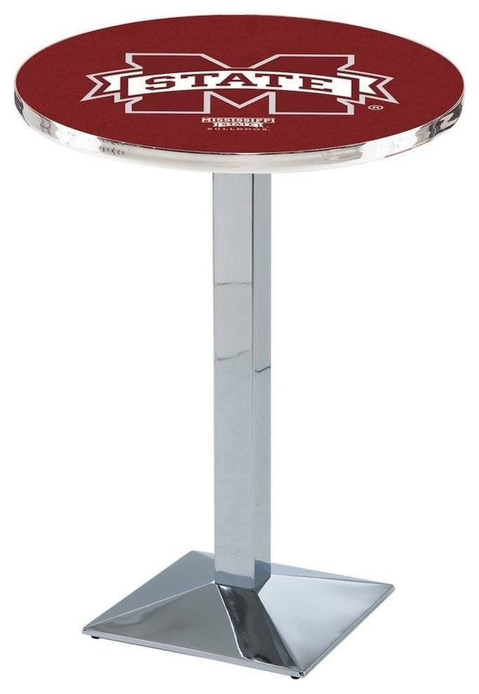 Mississippi State Pub Table, 36"x36", 36"x36" - Contemporary - Indoor ...
