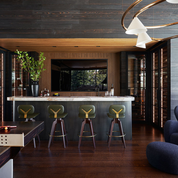 75 Beautiful Rustic Home Bar Ideas and Designs - May 2023 | Houzz UK