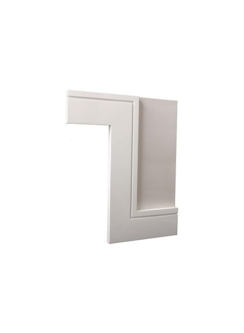 Can I combine an eased edge door casing with a square edge baseboard?