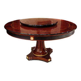Infinity 1.8M Solid Wood Round Dining Table - Traditional - Dining ...