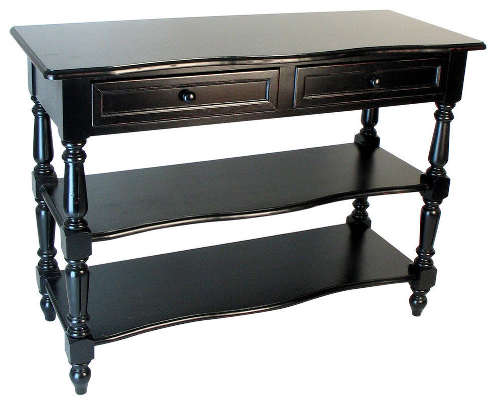 Country Console Table - Traditional - Console Tables - by Homesquare ...