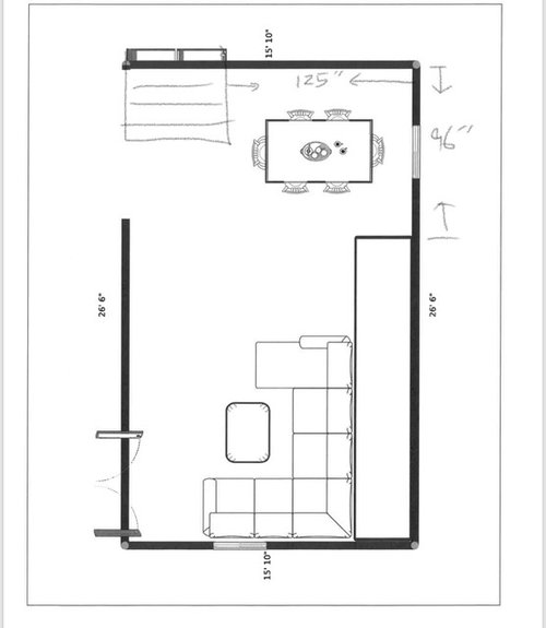Round or rectangular dining table and what size?