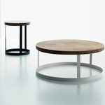 Palliser Furniture, Julien End Table With White Marble Top, Round ...