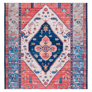 Safavieh Tsn133p Tucson Rust / Blue - Mediterranean - Area Rugs - by ...