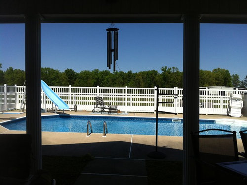 Boring pool area looking for love