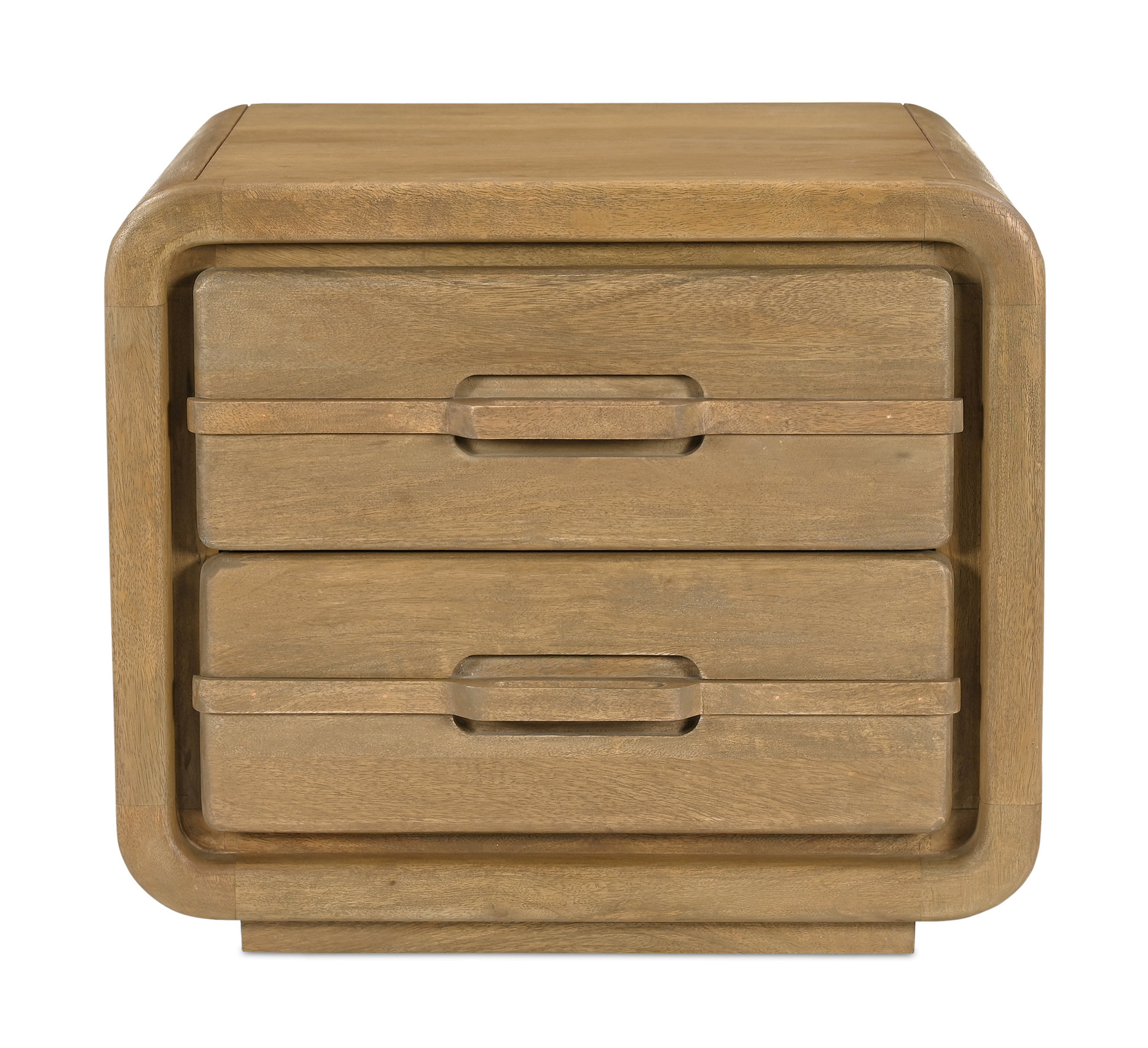 Lennon Vintage Brown Nightstand - Transitional - Nightstands And Bedside Tables - by Sideboards ...