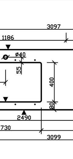 Kitchen Sink Setback/Countertop Cut Incorrectly?
