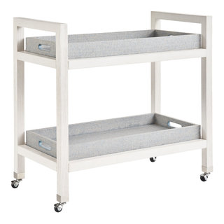 The Coastal Living Weekender Jupiter Bar Cart - Transitional - Bar ...