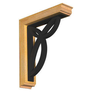 Versailles Traditional Ironcrest Bracket, 4"x16"x19"/Triple Brace ...