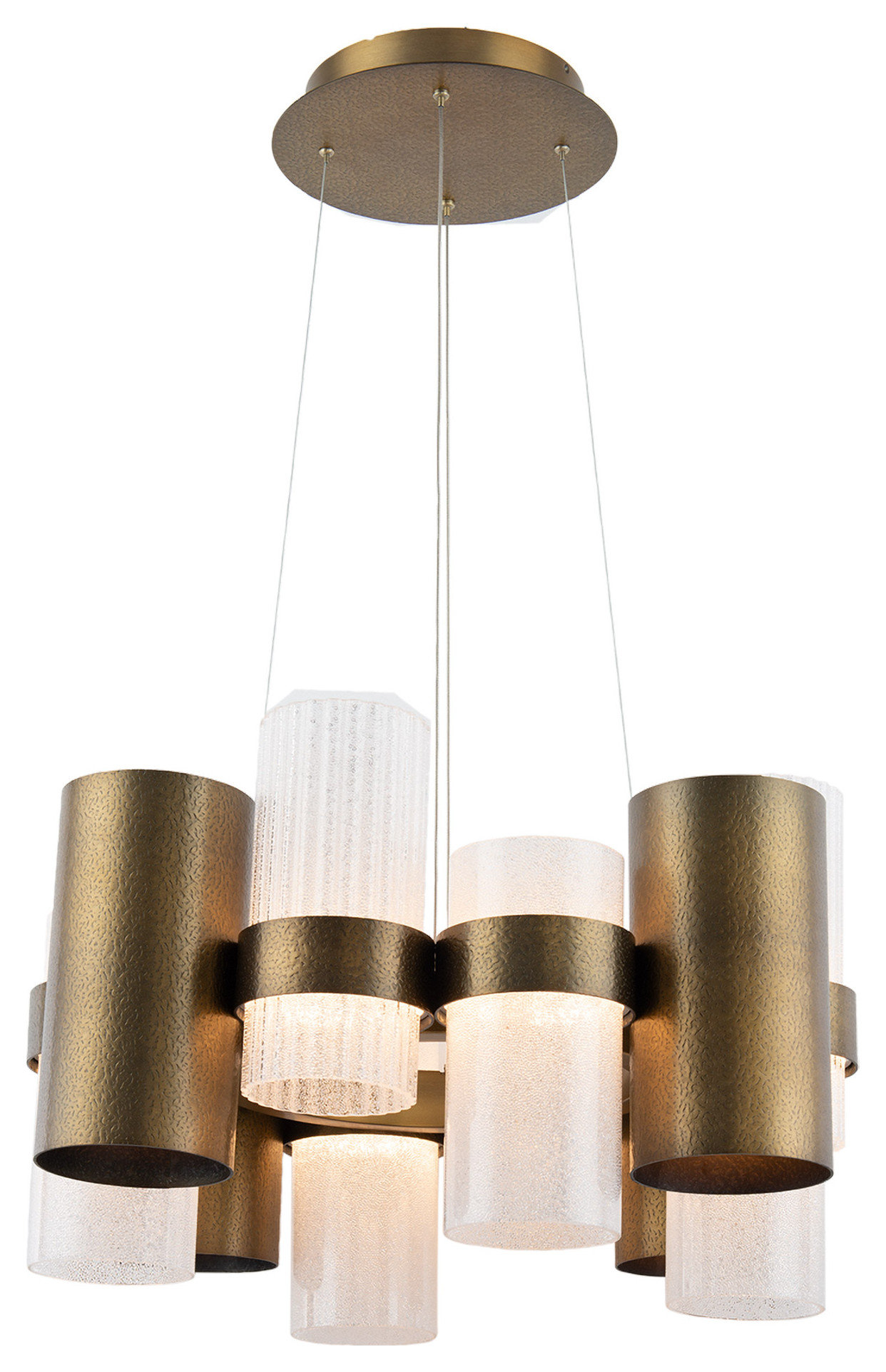 Modern Forms PD-71027 Harmony 27"W LED Suspended Chandelier ...