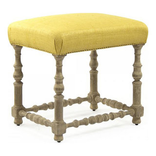Elegant Traditional Jeanne Counter Stool - Eclectic - Bar Stools And ...