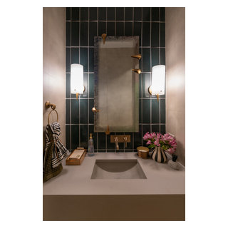 El Cerrito - Powder Room - Austin - by Carla Royder Designs & Co, LLC ...