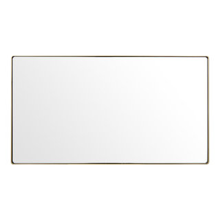Kye Wall Mirror, Gold - Contemporary - Wall Mirrors - by Lighting New ...