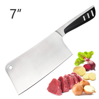 7" Stainless Steel Cleaver - Contemporary - Cleavers - by Lux decor ...
