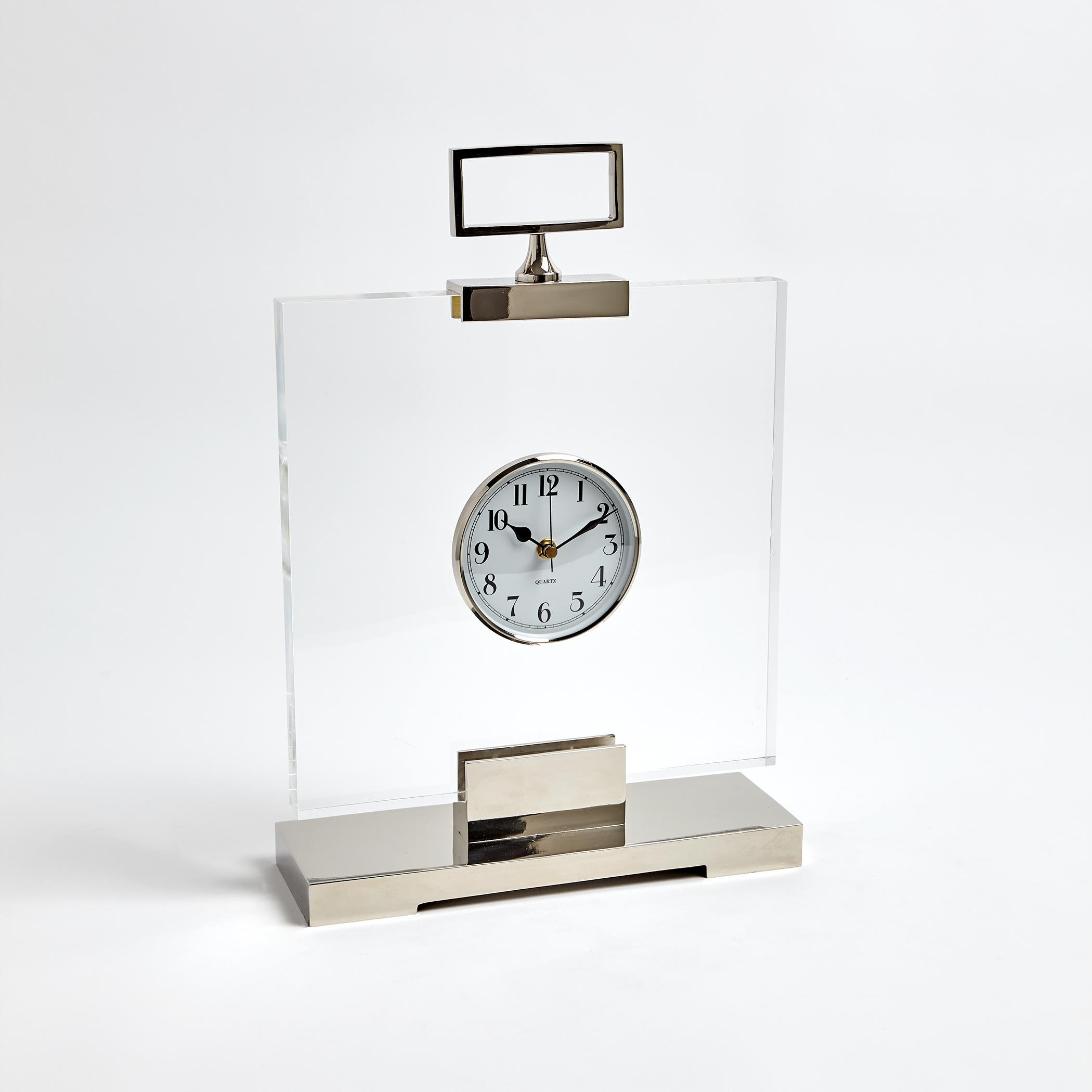 Block Clock - Contemporary - Desk And Mantel Clocks - by HedgeApple | Houzz