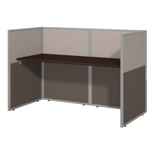 Easy Office 60W Straight Desk Closed Office - Contemporary - Desks And ...