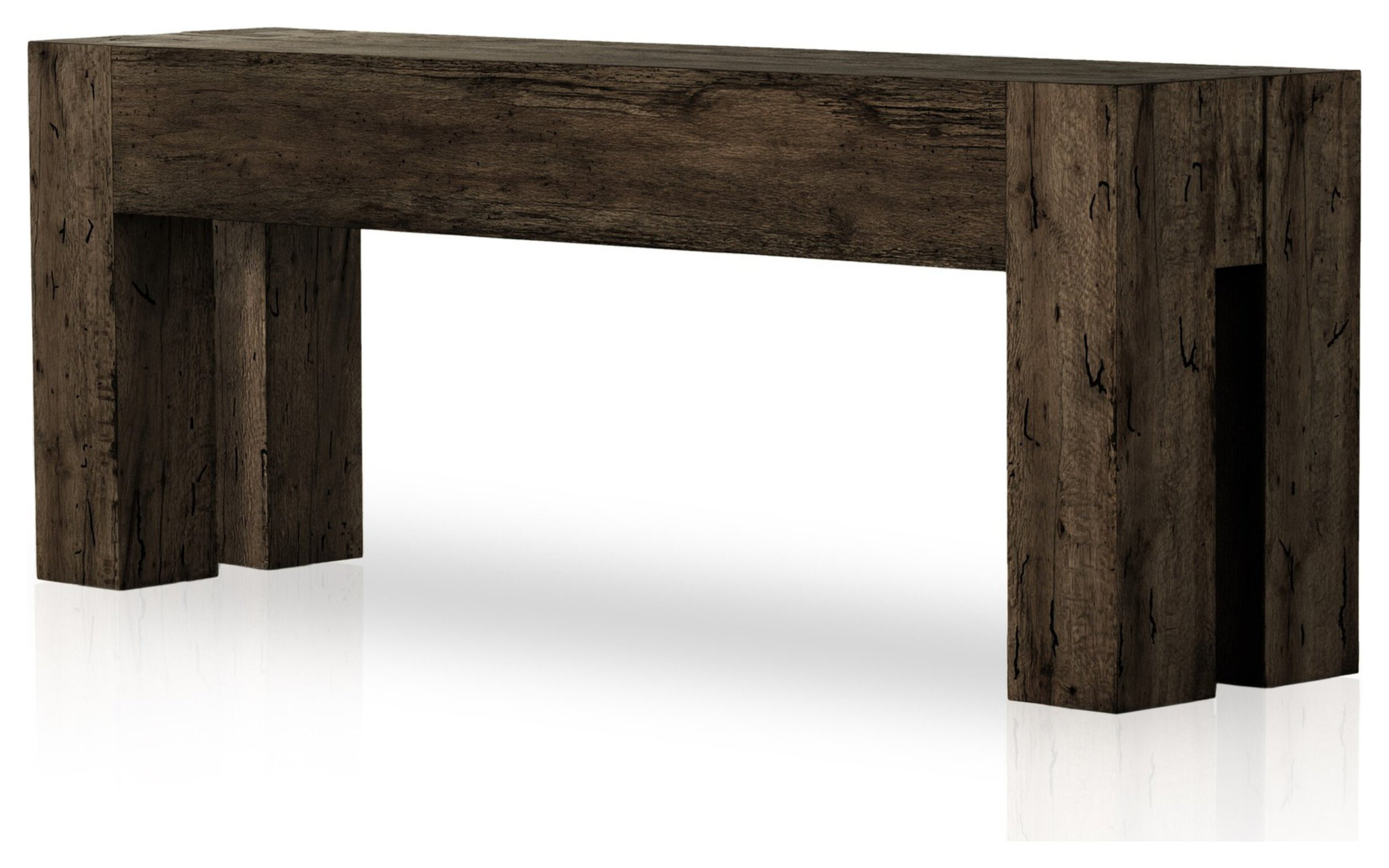 Abaso Console Table - Rustic - Console Tables - by Four Hands | Houzz