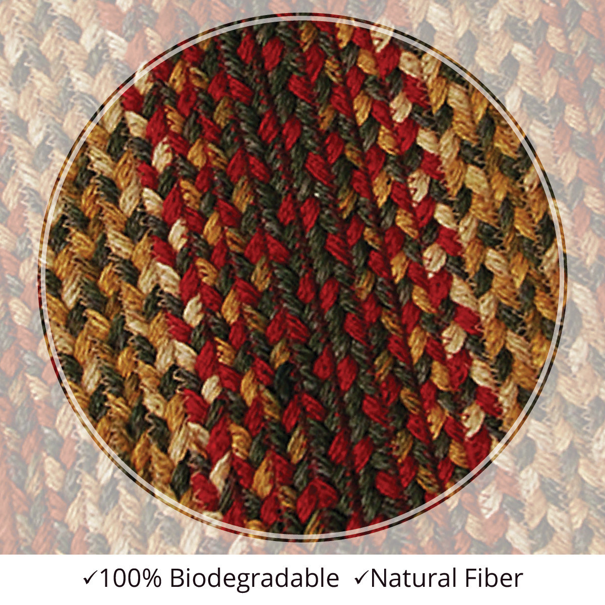 Homespice Decor Cider Barn Jute Braided Rug 6'x9' Oval - Contemporary ...