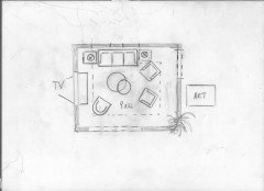 Best Layout for 17x14’ Family Room