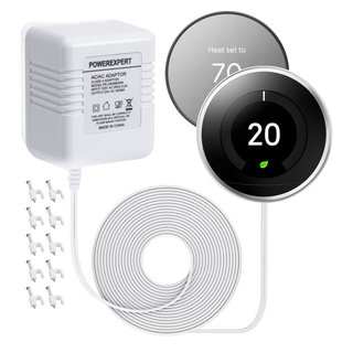 Thermostats 24 Volt Transformer C Wire Power Adapter for Nest, Ecobee ...