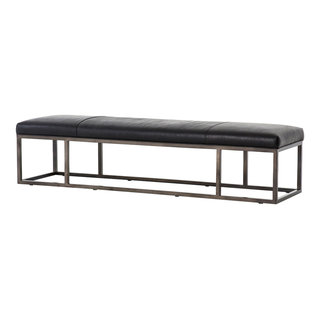 Beaumont Bench - Transitional - Upholstered Benches - by Four Hands | Houzz