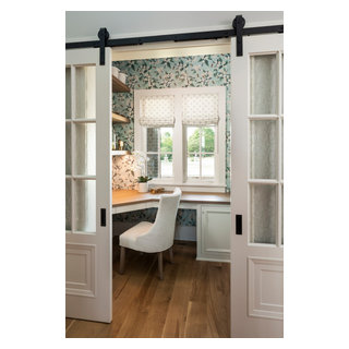 Shingle Style Lodge - Traditional - Home Office - Minneapolis - by ...