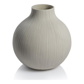 Pagar Ceramic Vase, Large - Transitional - Vases - by Zodax | Houzz