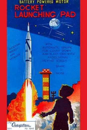 Rocket Launching Pad, 20" x 30" - Contemporary - Prints And Posters ...