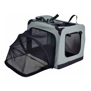 Metal Framed Soft Folding Collapsible Dual Sided Expandable Pet Dog ...