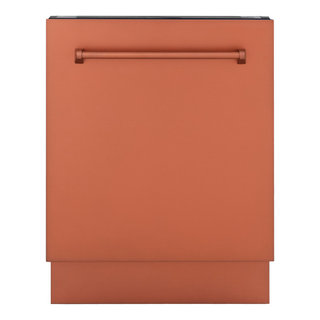 ZLINE 24" Tall Tub Dishwasher, Copper With Stainless Steel Tub DWV-C-24 ...