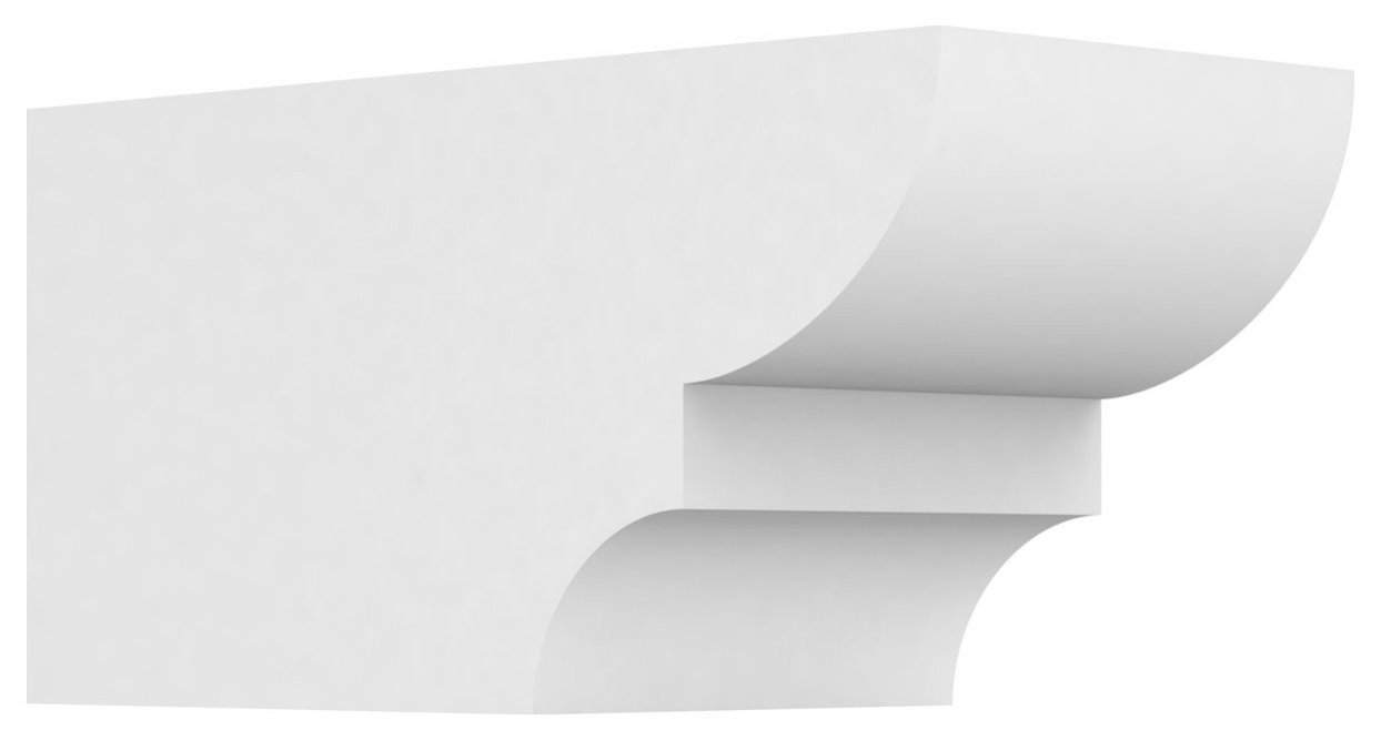 Standard Ridgewood Architectural Grade PVC Rafter Tail, 6"Wx6"Hx12"L ...