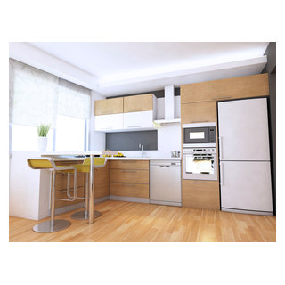 Kitchen Remodels - Modern - Kitchen - Toronto - by Golden Gates Kitchen ...
