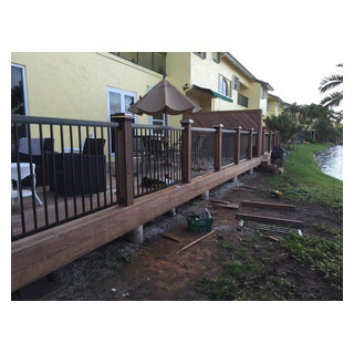 Ipe Decks.walls,stairs & post - Contemporary - Miami - by Champion Pro ...