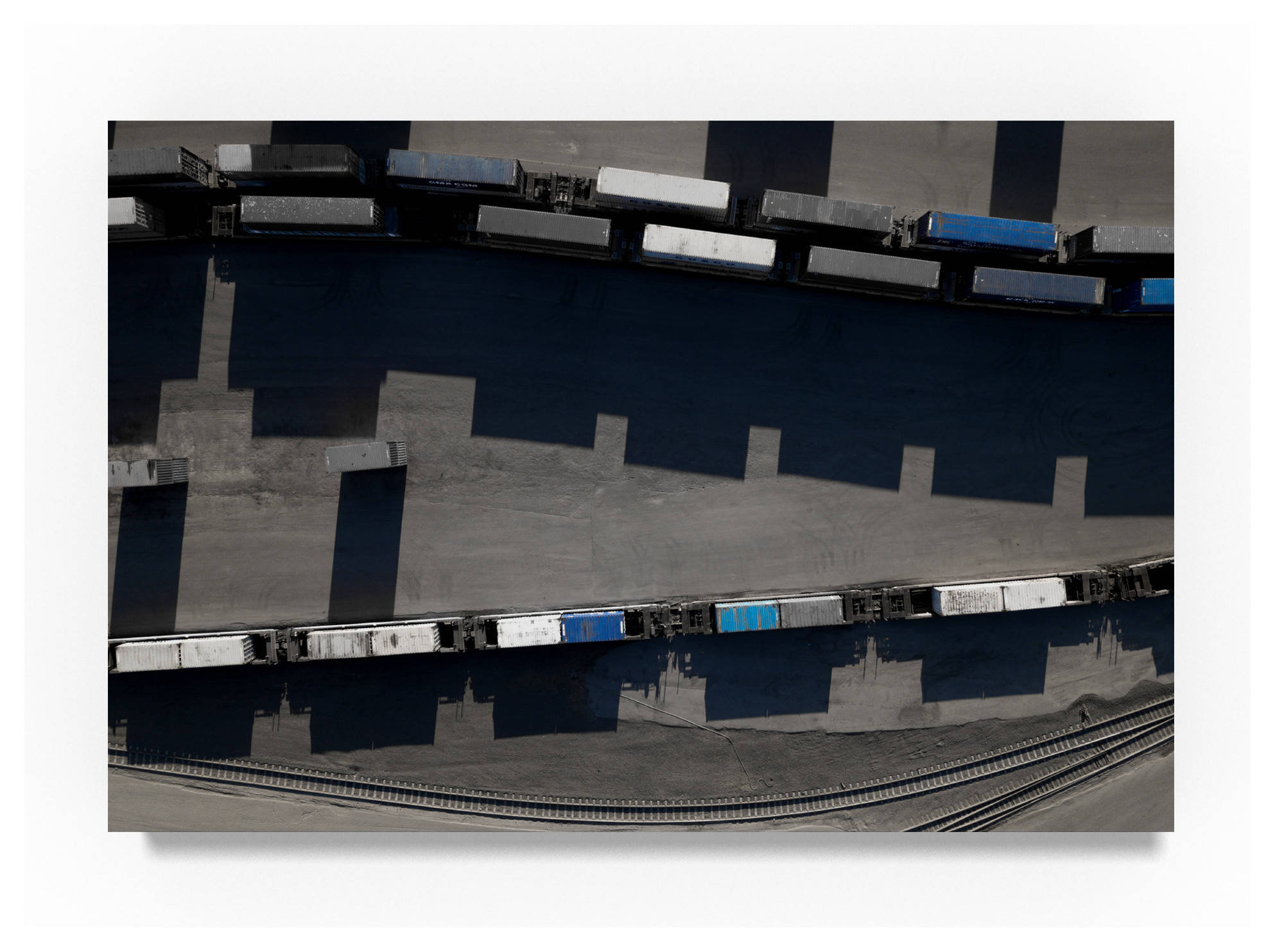 "Blue Path" by Moises Levy, Canvas Art, 16"x24" - Contemporary - Prints ...