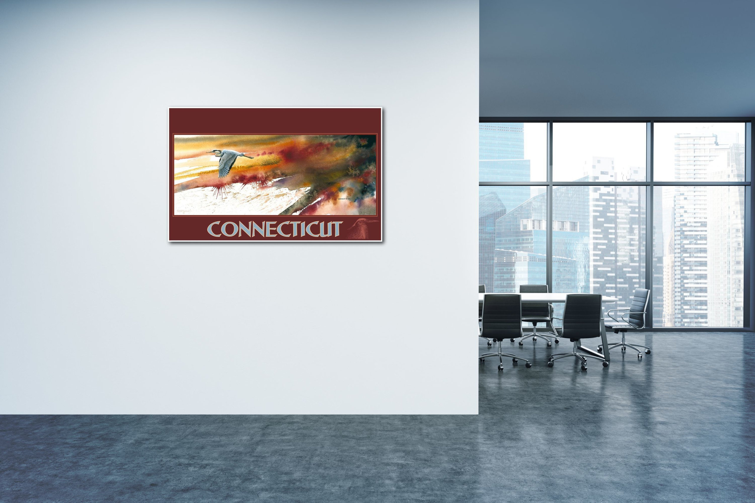 by Artist Dave Bartholet Connecticut Summer Daze Art Print, 30"x45 ...