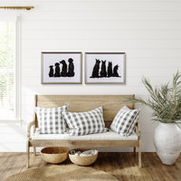 Line Up Wall Art, 2-Piece Set - Contemporary - Prints And Posters - by ...