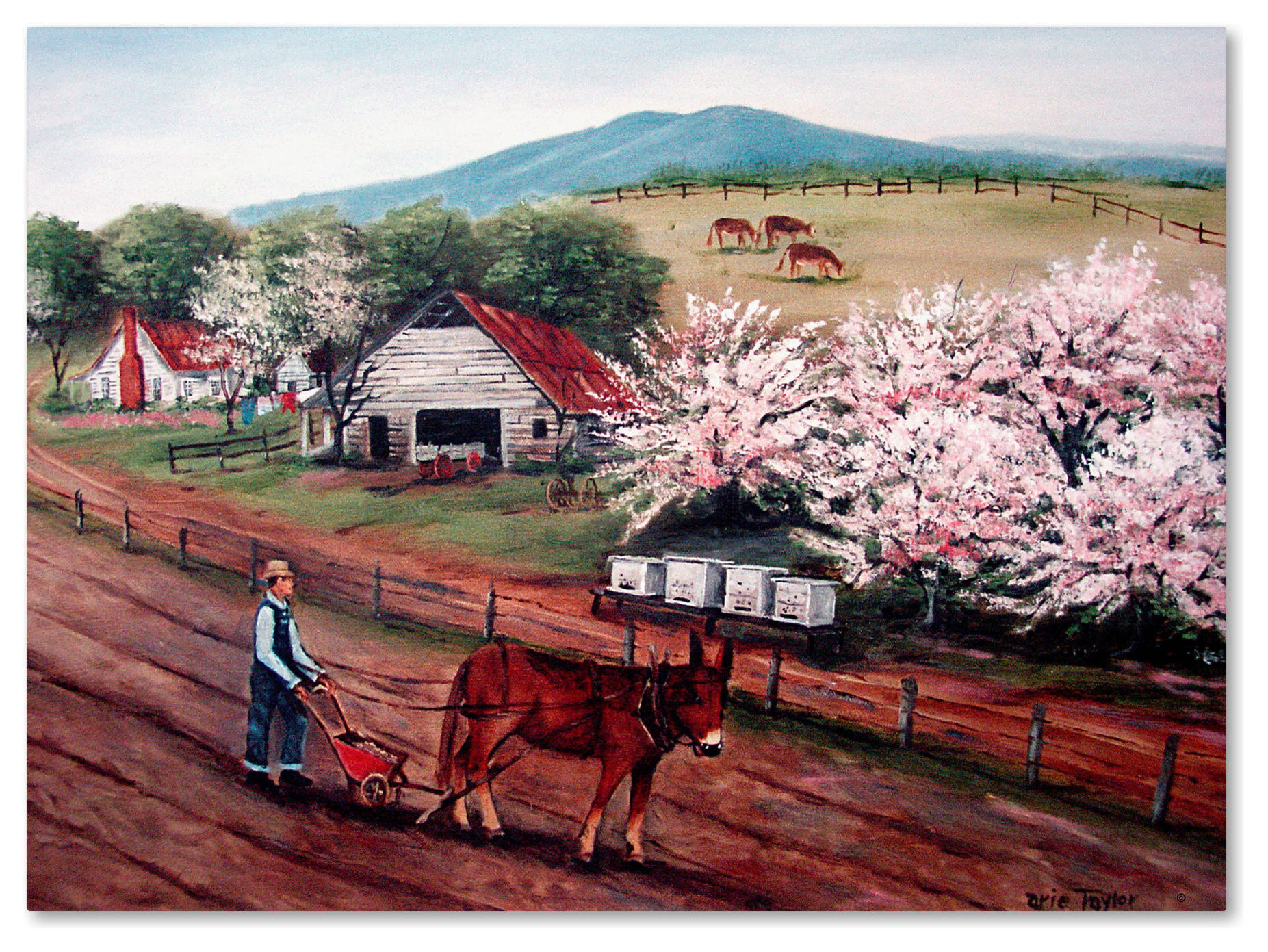 "Planting Corn" by Arie Reinhardt Taylor, Canvas Art, 32"x24 ...