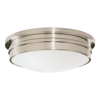 Robert Abbey B1317 Three Light Flushmount Roderick Antique Silver - Transitional - Flush-mount ...