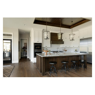 Rustic Rambler - Rustic - Kitchen - Minneapolis - by Custom One Homes ...