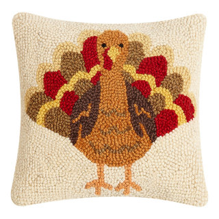 Turkey Hook Pillow - Farmhouse - Decorative Pillows - by Peking ...