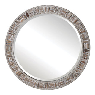Uttermost Del Mar Round Mirror - Farmhouse - Wall Mirrors - by Hudson ...